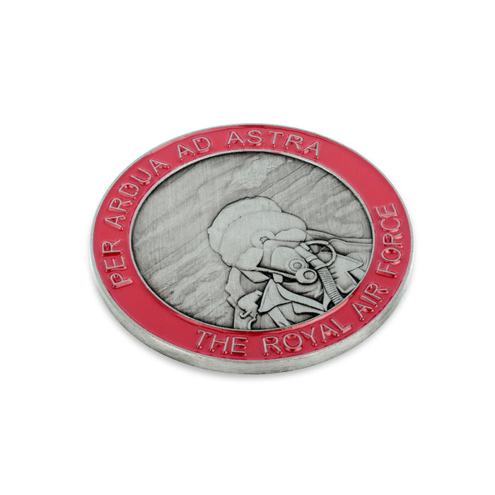 Royal British Legion Royal Air Force Challenge Coin | Poppy Shop UK