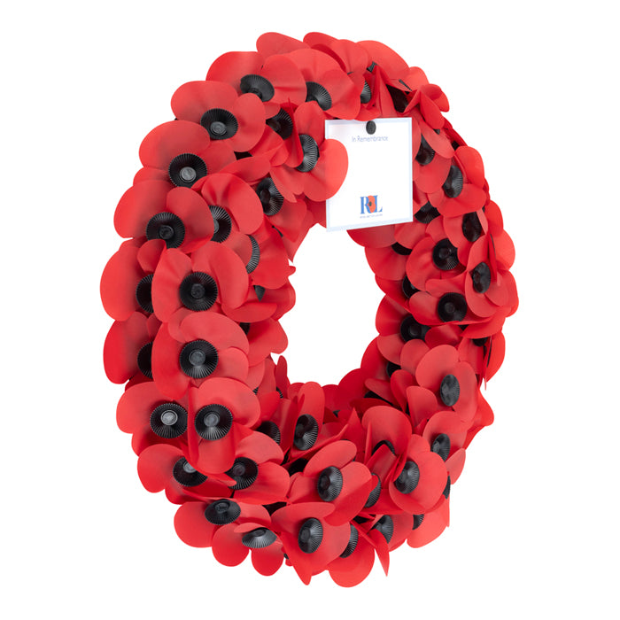 Medium Layered Poppy Wreath (Type G) | Poppy Shop UK