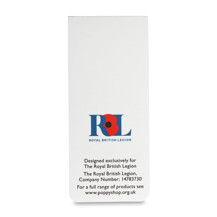 VE Day 80 Churchill Magnetic Bookmark | Poppy Shop UK