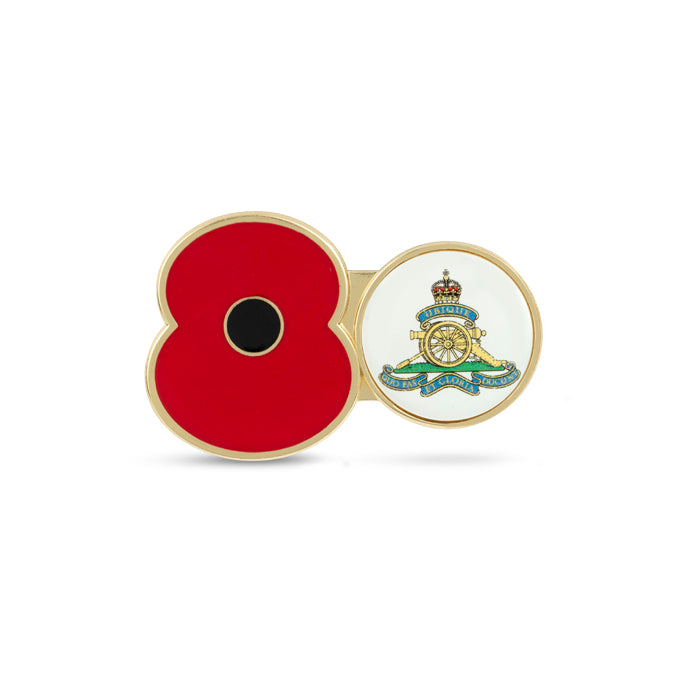 Royal Artillery Service Poppy Pin | Poppy Shop UK