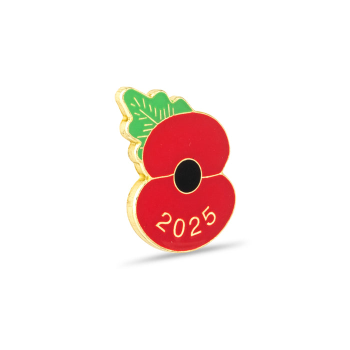 2025 Dated Poppy Lapel Pin - £10 | Poppy Shop UK