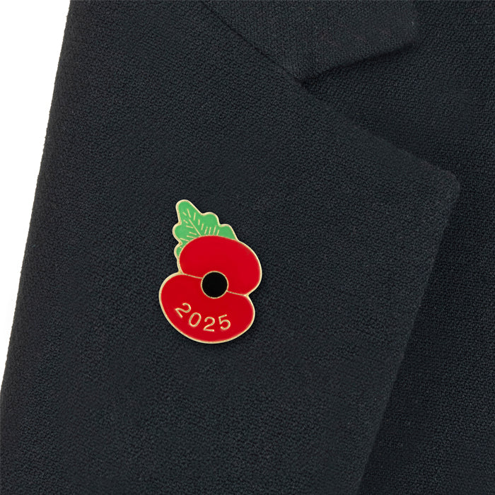 2025 Dated Poppy Lapel Pin - £5 | Poppy Shop UK