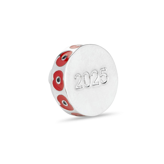 Multi Poppies 2025 Disc Pin | Poppy Shop UK