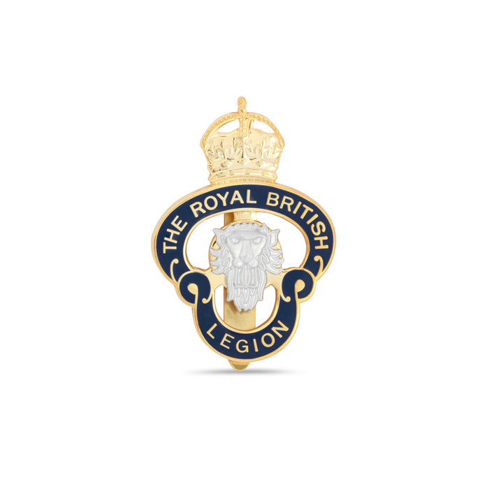 MEMBERS RBL Bandsman Cap Badge | Poppy Shop UK
