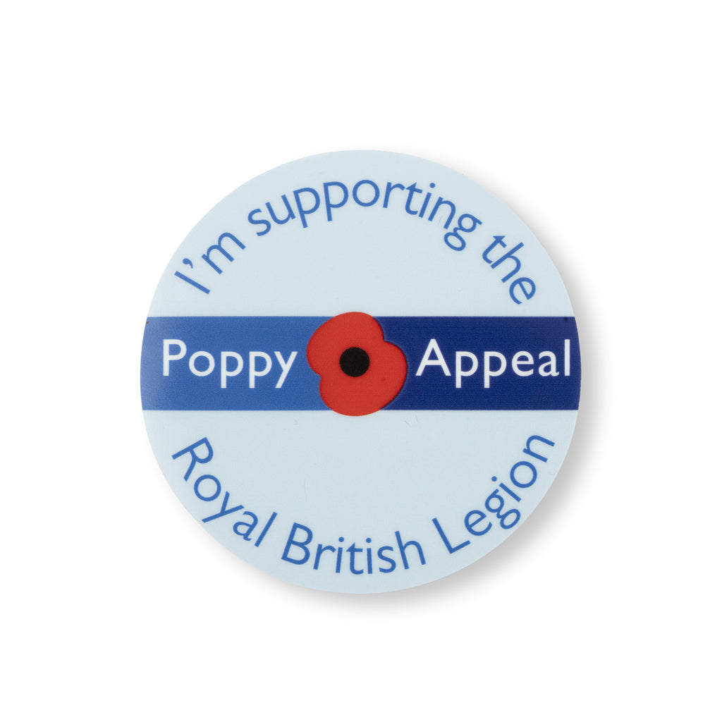 Poppy Appeal Car Stickers - Pack of 2 | Poppy Shop UK