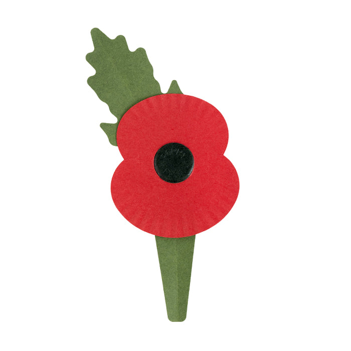 Plastic-Free Paper Poppy (£2 Donation) | Buy a Poppy | Poppy Shop UK